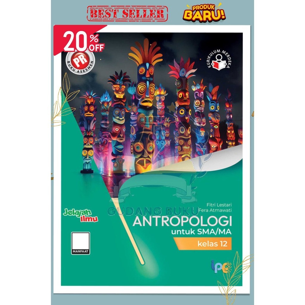 Jual Buku Pr/Lks Kurmer Antropologi Kelas 12/XII SMA/MA Semester 1&2 Kurikulum Merdeka Intan ...