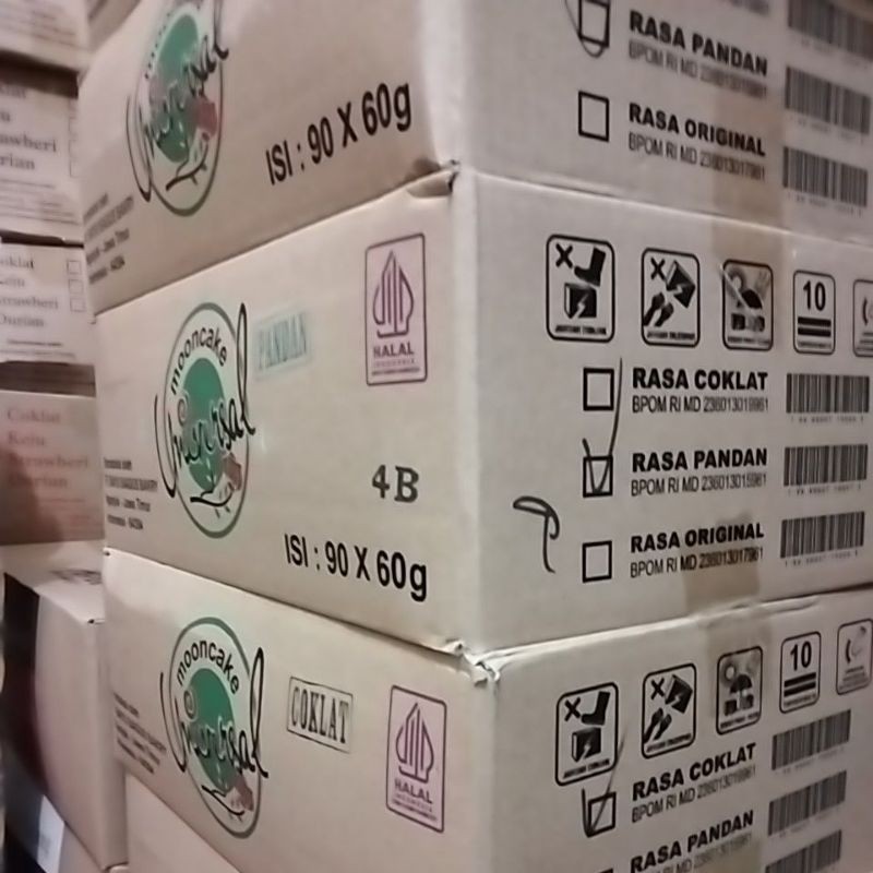 Jual Mooncake Universal 1 dus (isi 90) | Shopee Indonesia