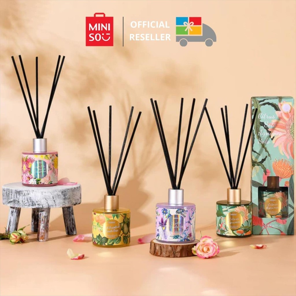 Jual Miniso Botanical Garden Series Reed Diffuser Pengharum Ruangan ...