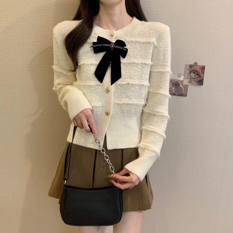 Jual Yvonne Knitted Cardigan Import 39006 3M | Shopee Indonesia