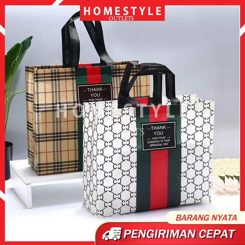 Jual Paper Bag Kain Kantong Hampers /Jumbo Goodie Bag Tebal Premium ...