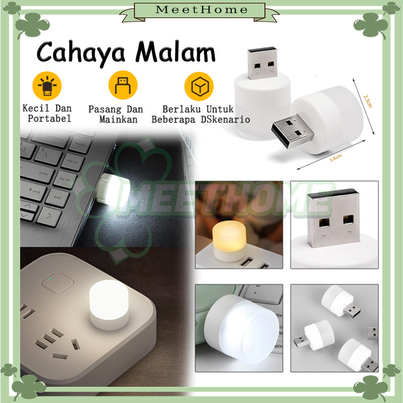 Jual 12PCS Lampu Mini LED USB Eye/Lampu Usb Mini Led Portable Kecil/Lampu Usb Led Mini Night ...