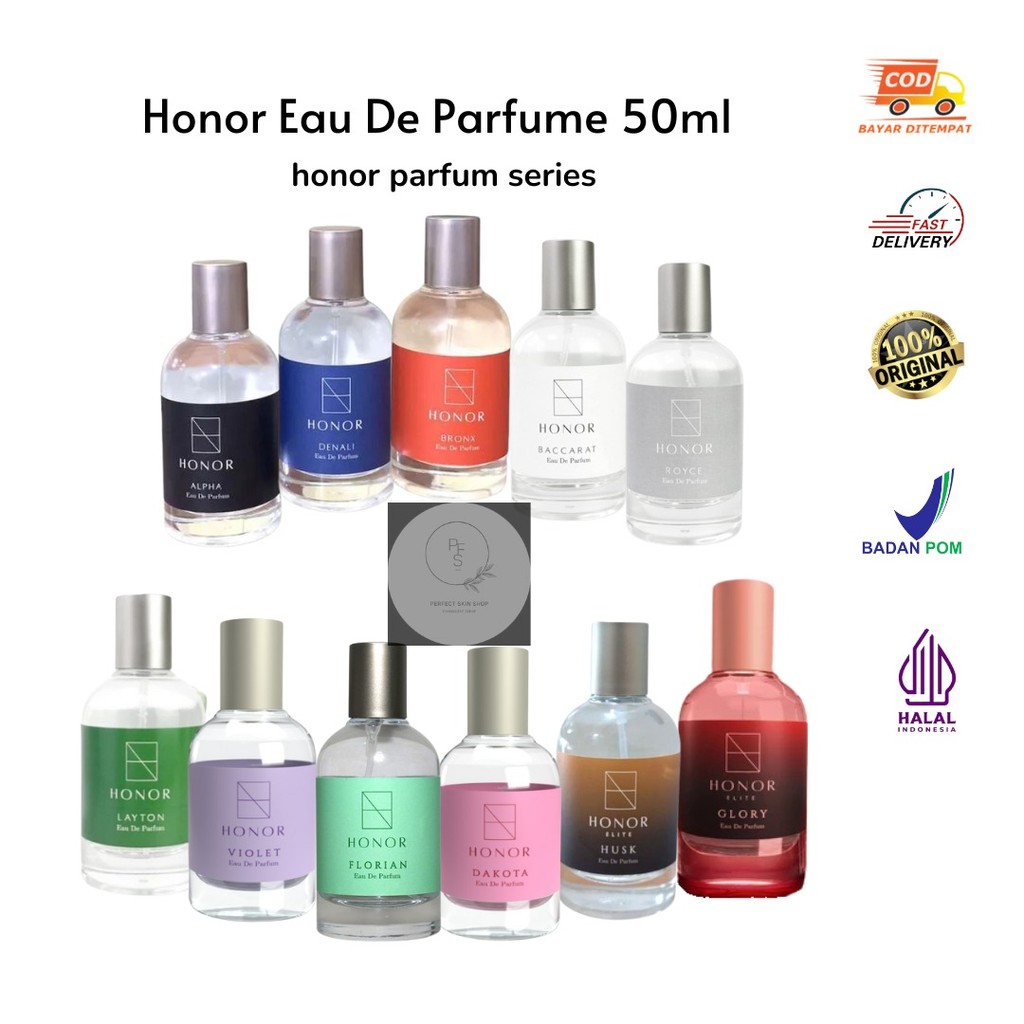 Jual Honor Eau De Parfume 50ML Series | Shopee Indonesia