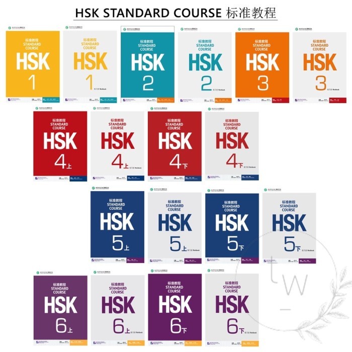 Jual HSK Standard Course 1 2 3 4A 4B 5A 5B 6A 6B Textbook Workbook ...