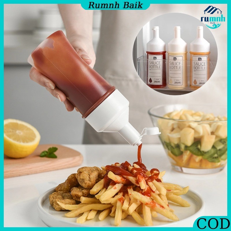 Jual Botol Saos Pencet Botol saus kecap atau saus tomat cocok untuk ...