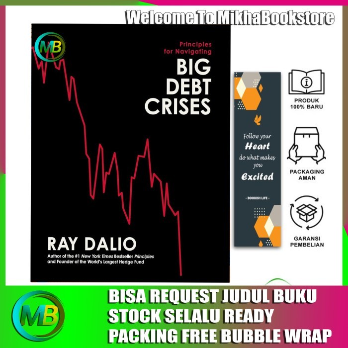 Jual Principles For Navigating Big Debt Crises By Ray Dalio Shopee