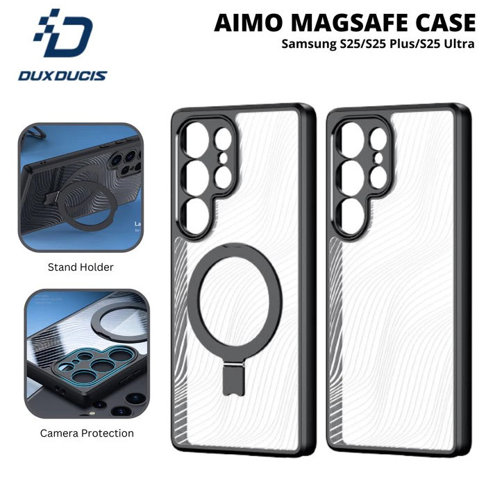 Jual Casing Aimo Mag Series MagSafe Back Cover with Folding Stand for ...