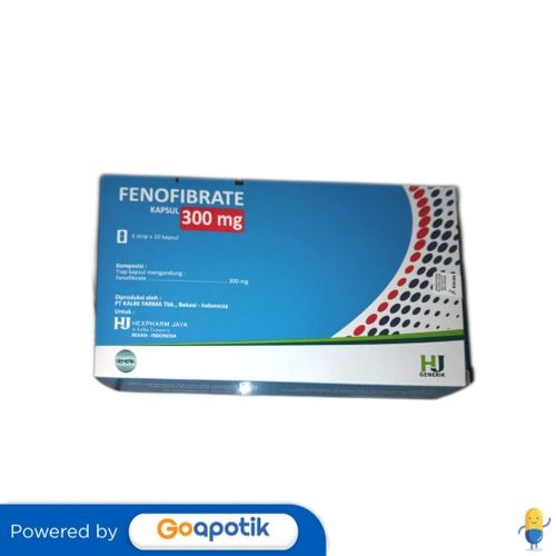 Jual Fenofibrate Hexpharm 300 Mg Box 30 Kapsul | Shopee Indonesia