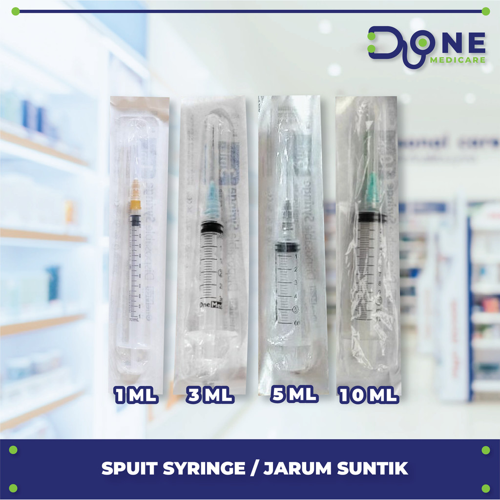 Jual SPUIT 3 CC SYRINGE 3ML ECER | Shopee Indonesia