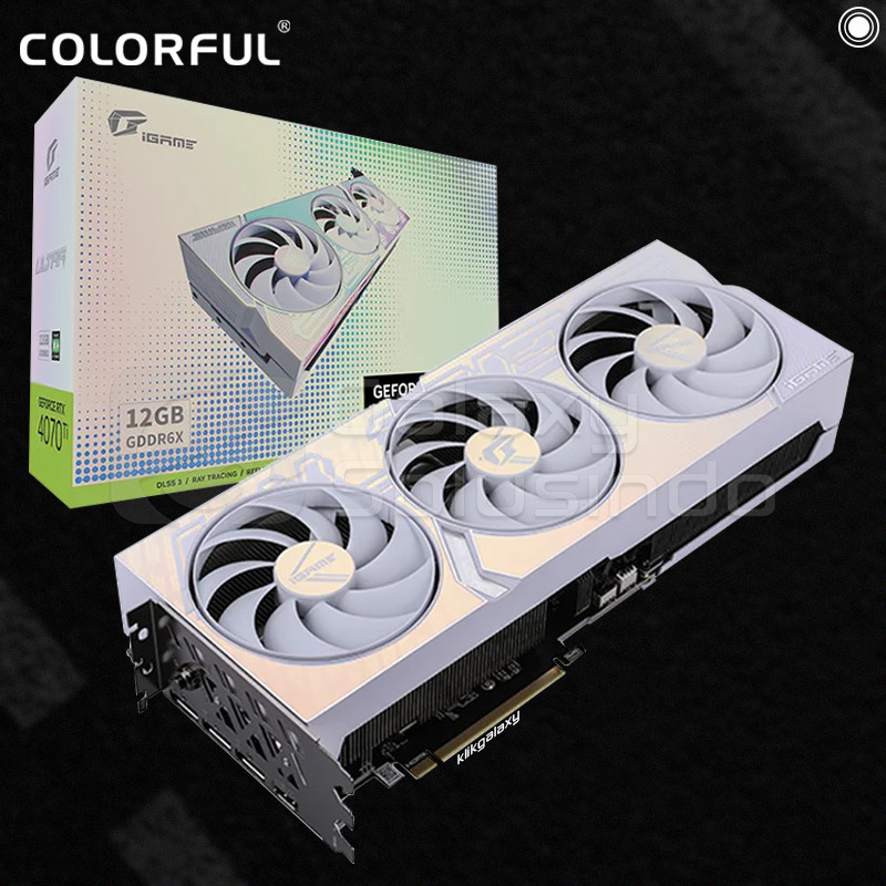 Jual COLORFUL GeForce RTX 4070 TI iGame Ultra W 12GB OC-V GDDR6X White ...