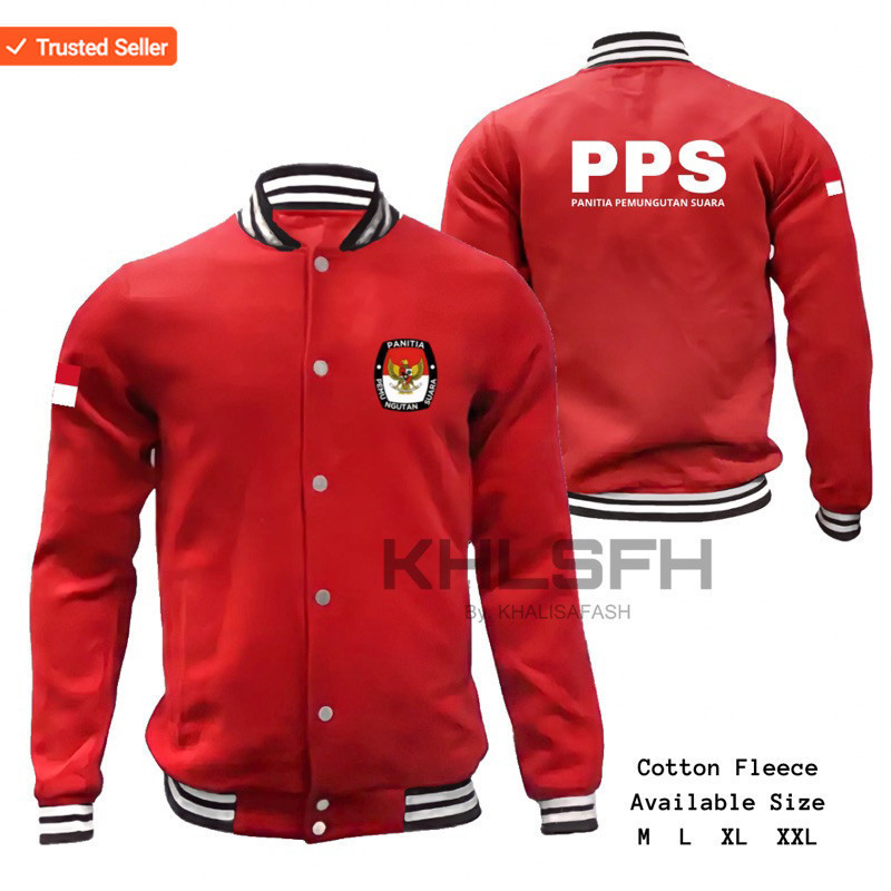 Jual JAKET PPS BASEBALL VARSITY CUSTOM PANITIA PEMUNGUTAN SUARA ...