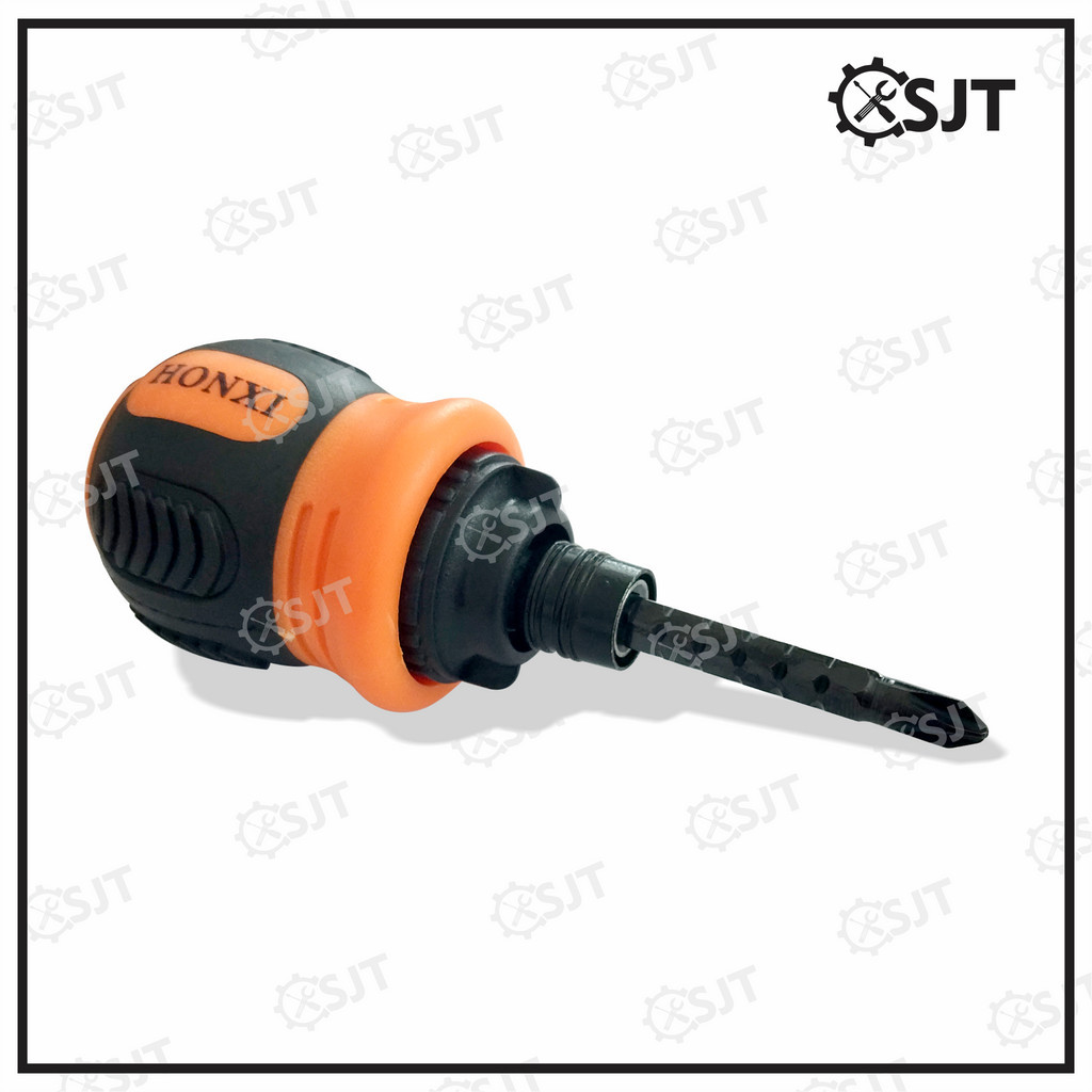 Jual SJT - Obeng Cebol CRV Set 13in1 buntek karet Dua Arah bolak balik ...