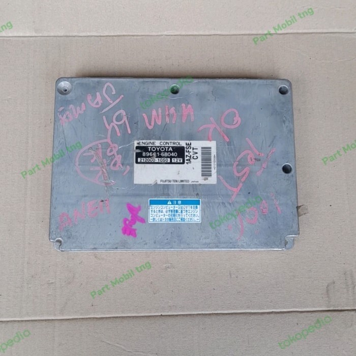 Jual Ecu Ecm Komputer Computer Toyota Wish 89661-68040 | Shopee Indonesia