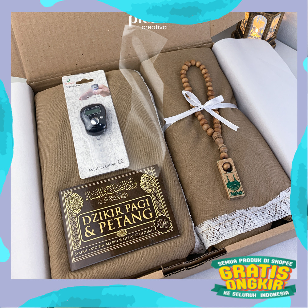 Jual Hampers Mukena - Kado Gift Box Hadiah Wisuda Ulang Tahun Ibu Istri ...