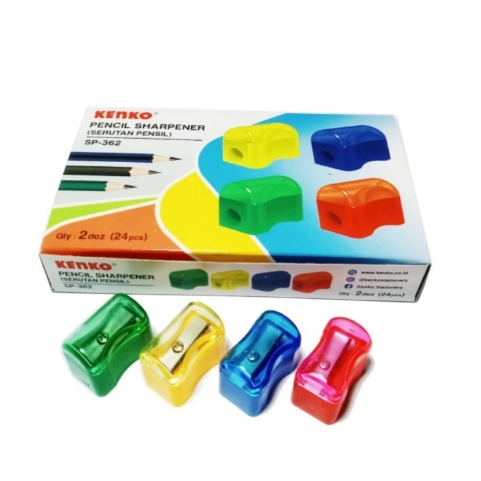 Jual Serutan Pensil KENKO SP-362 (1 Pack isi 24 Pcs) | Shopee Indonesia