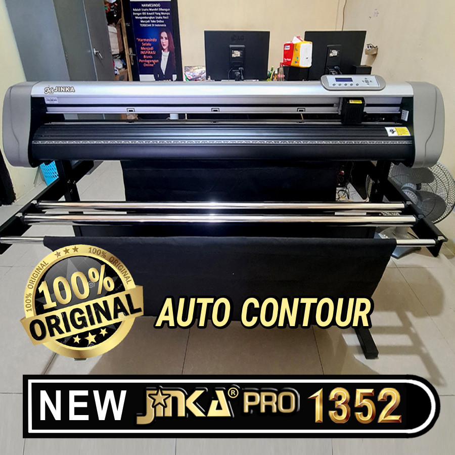 Jual Mesin Cutting Sticker JINKA PRO 1352 Auto Contour / Printer Cetak ...