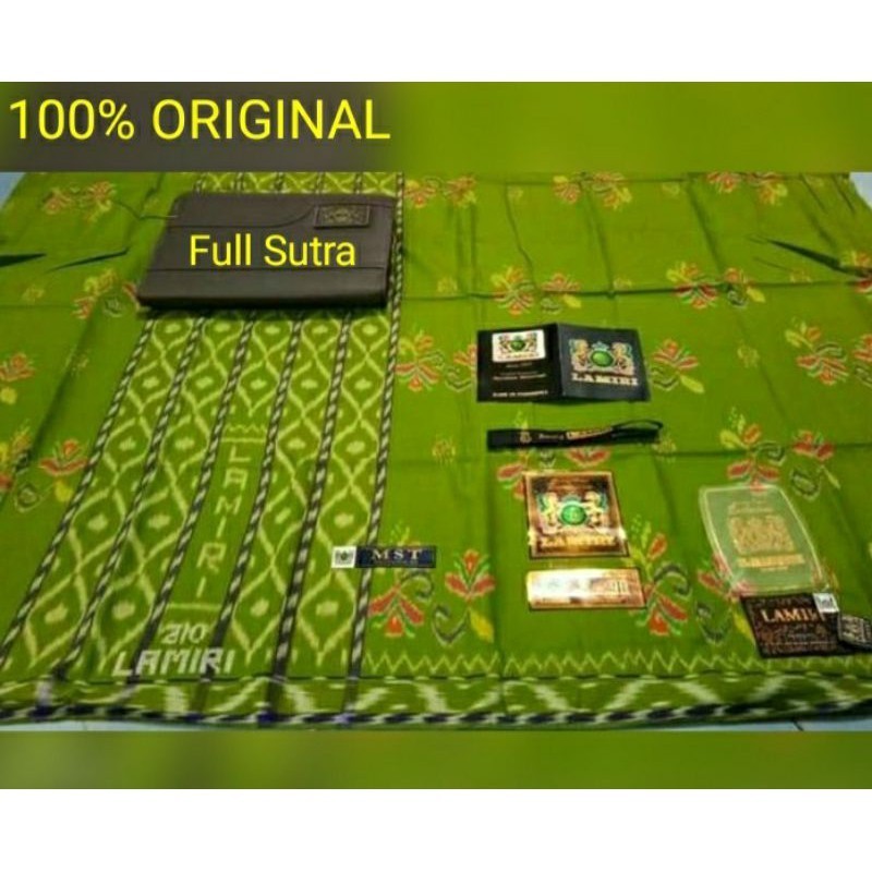 Jual Sarung Lamiri Original 100% Full Sutra Motif Kembang Asli Pabrik ...