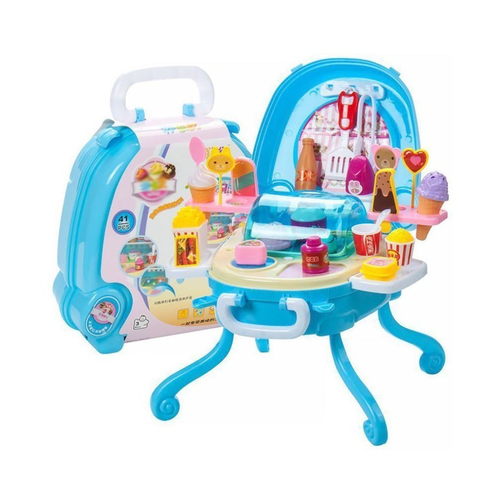Jual Mainan Anak Koper Es Krim 6662-1 - Ice Cream Shop lampu dan music ...
