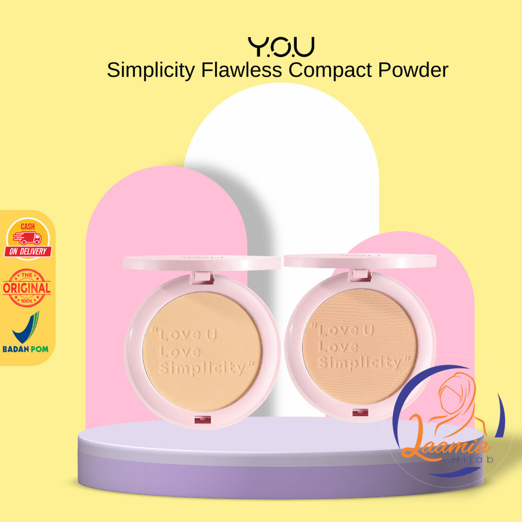 Jual You Simplicity Flawless Compact Powder | Bedak Padat | Natural ...