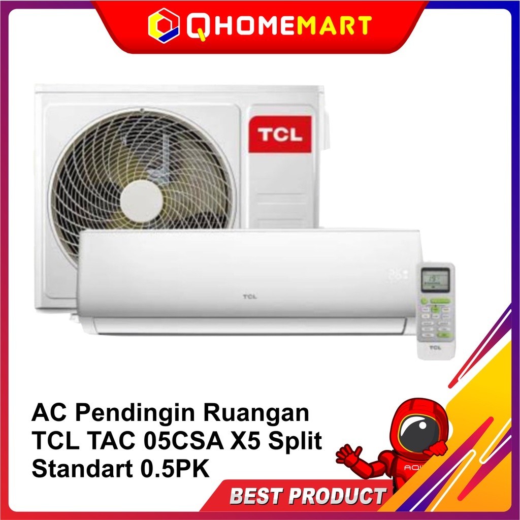 Jual AC Pendingin Ruangan TCL TAC 05CSA X5 Split Standart 05PK | Shopee ...