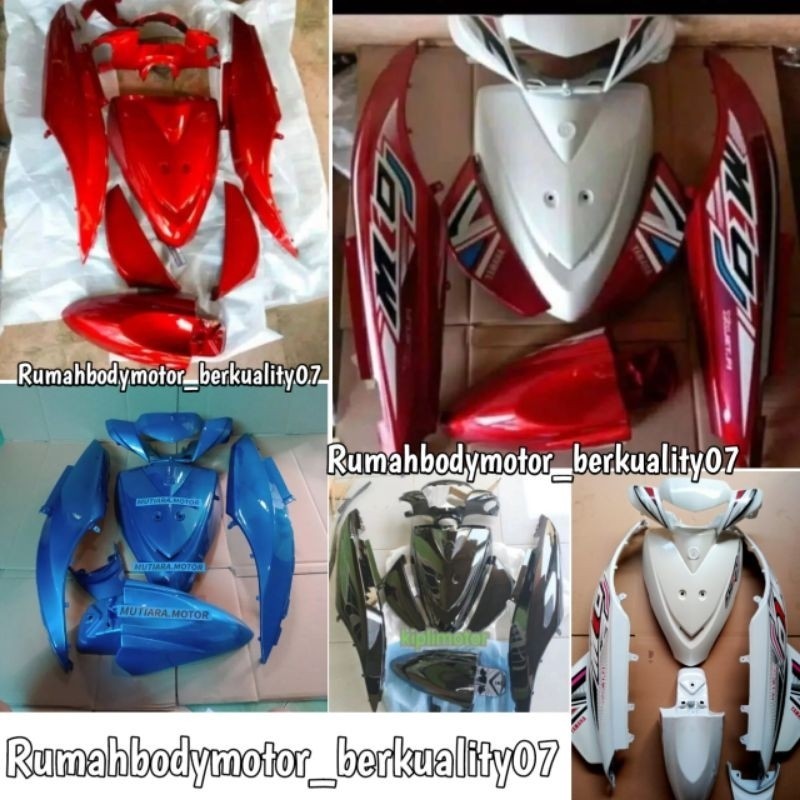 Jual Full Set Body Halus Yamaha Mio J Warna Hitam Merah Putih Biru ...