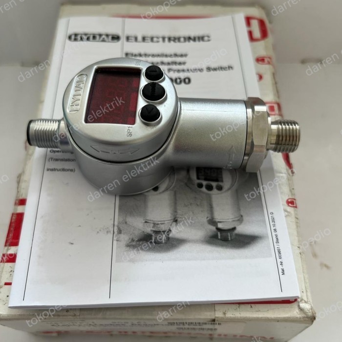 Jual HYDAC electronic pressure switch EDS 3446-3-0100-000 | Shopee ...
