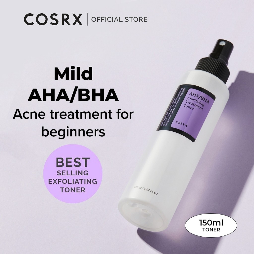Jual COSRX AHA/BHA Clarifying Treatment Toner 150 ML (Toner Eksfoliasi ...