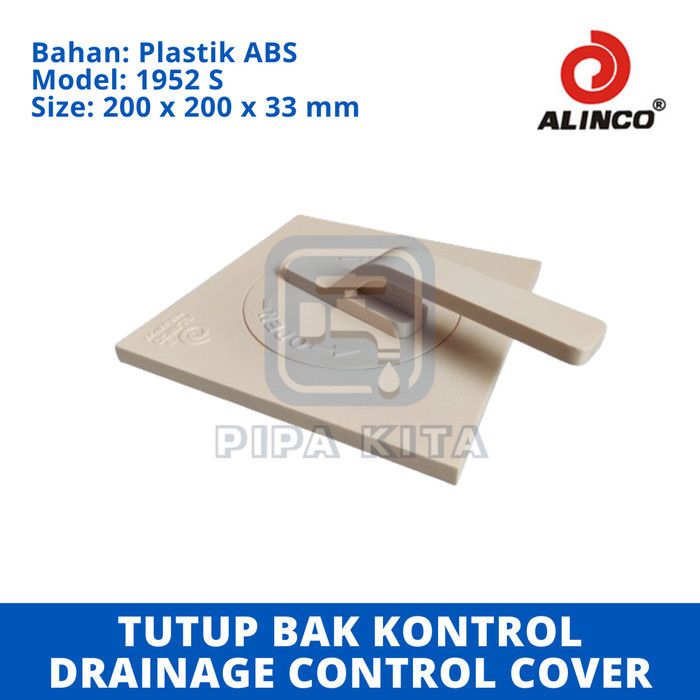 Jual Tutup Bak Kontrol 20 x 20 ALINCO Plastik ABS UV Cover Drainage ...