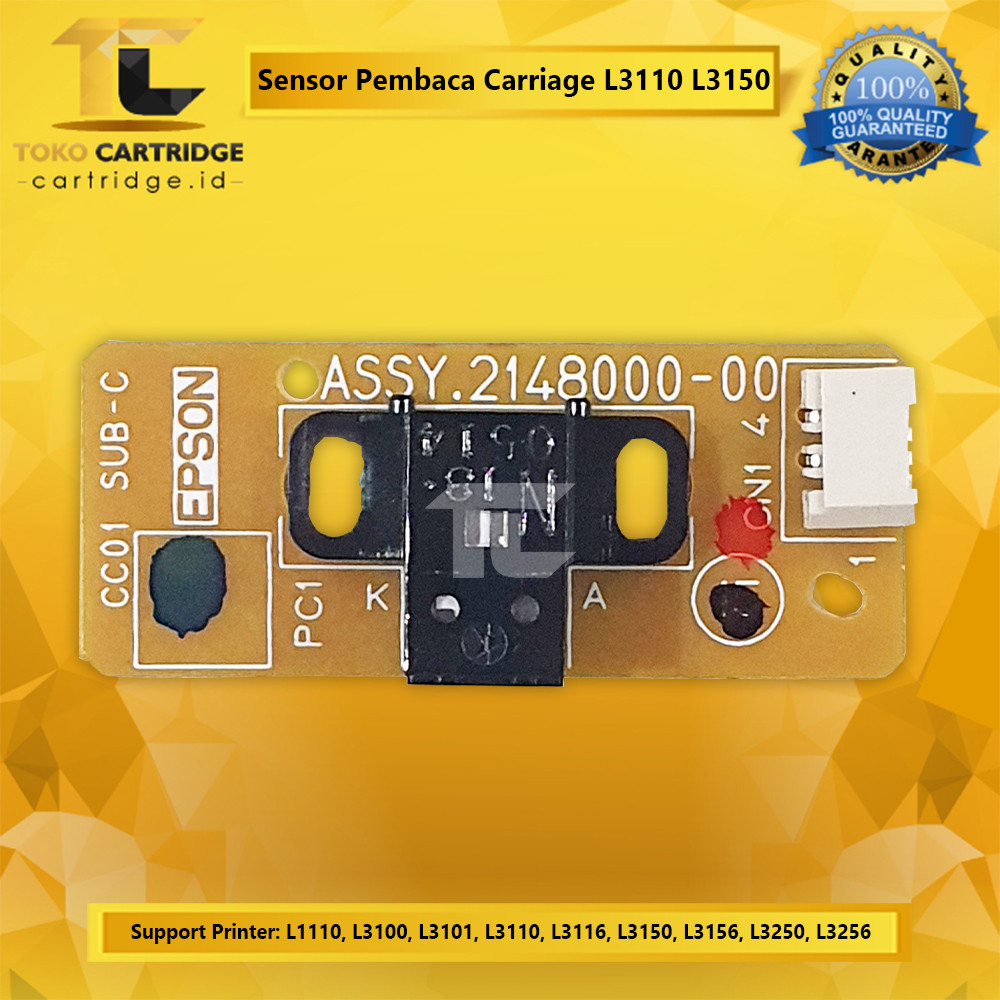 Jual Sensor Pembaca Carriage L3110 Printer Epson L3156 L3250 L3256 Assy ...