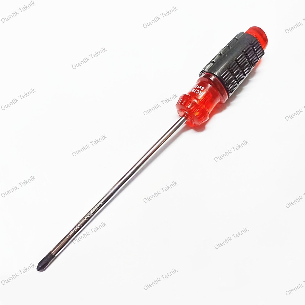 Jual OBENG PLUS GAGANG KARET 6" - MAGNETIC PHILIPS SCREWDRIVER 6MM X ...