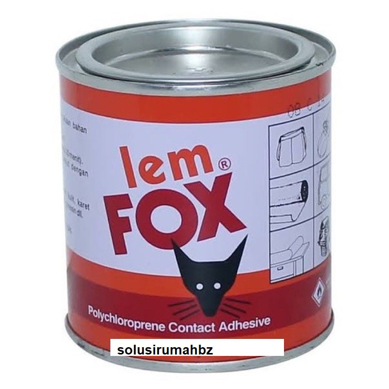 Jual Lem kuning 70g Lem sepatu Lem kuning kaleng pilih taco rajawali fox lem serbaguna adhesive ...