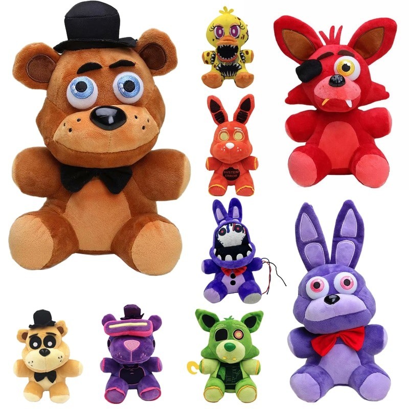 Jual 18 CM Five Night At Freddy Fnaf Cute Plush Toys Game Doll Bonnie ...