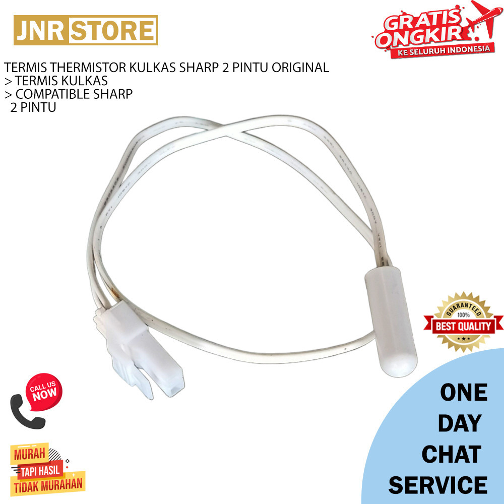 Jual TERMIS THERMISTOR KULKAS SHARP 2 PINTU ORIGINAL JNR ELECTRIC ...