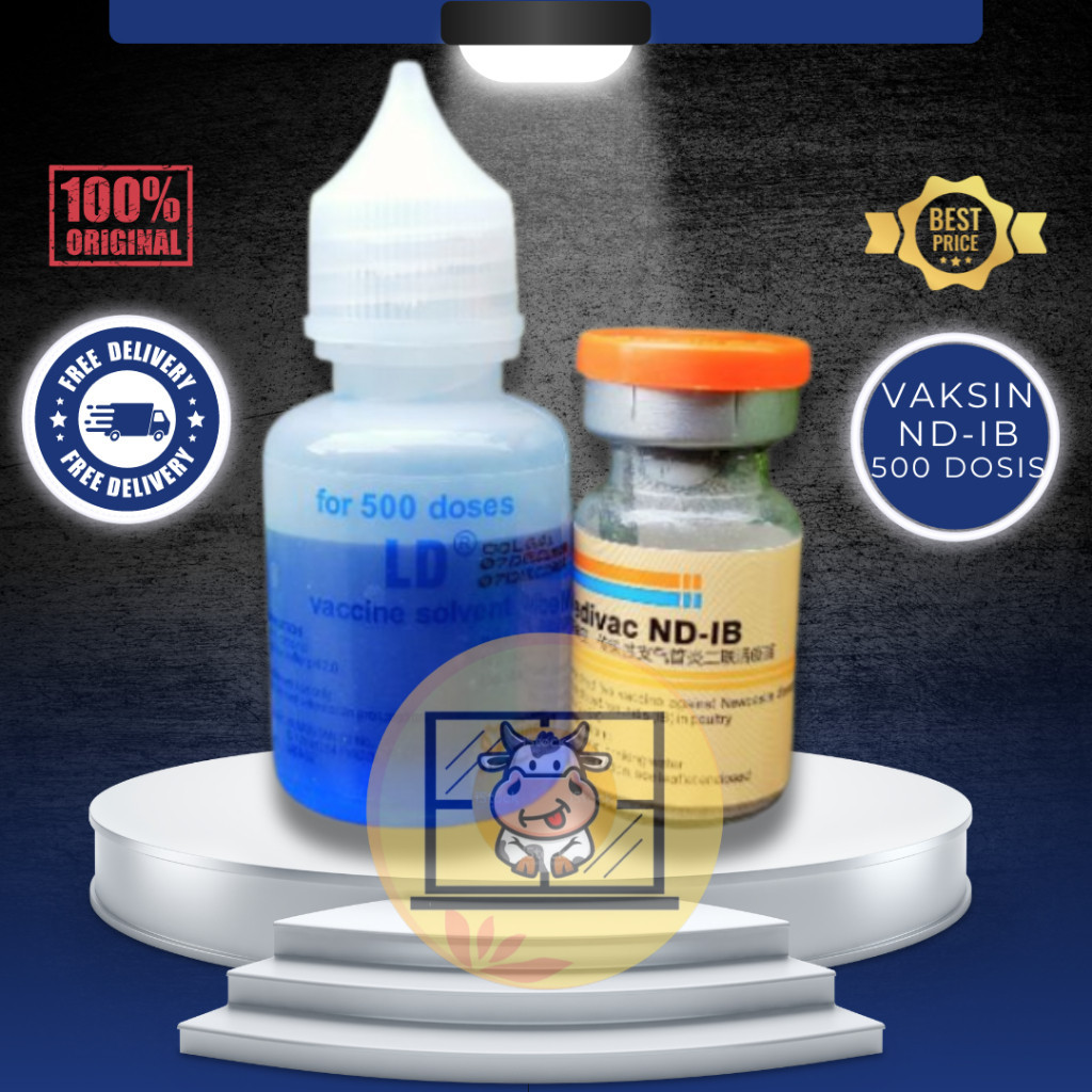 Jual MEDIVAC ND IB DOSIS 500 EKOR + PELARUT MEDIVAC MEDION - Telo ...