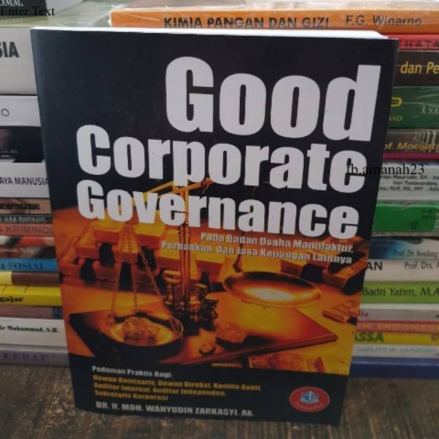 Jual Buku Good Corporate governance by Dr H Moh Wahyudin Zarkasyi | Shopee Indonesia