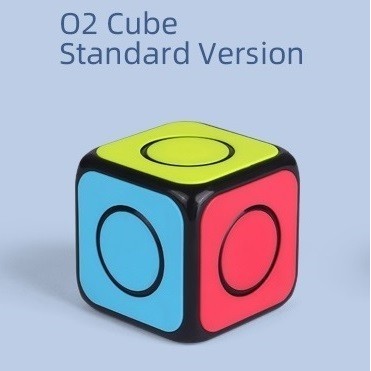 Jual Rubik Puzzle 1x1x1 QiYi O2 Cube Fidget Spinner 1x1 Kubus O2 ...