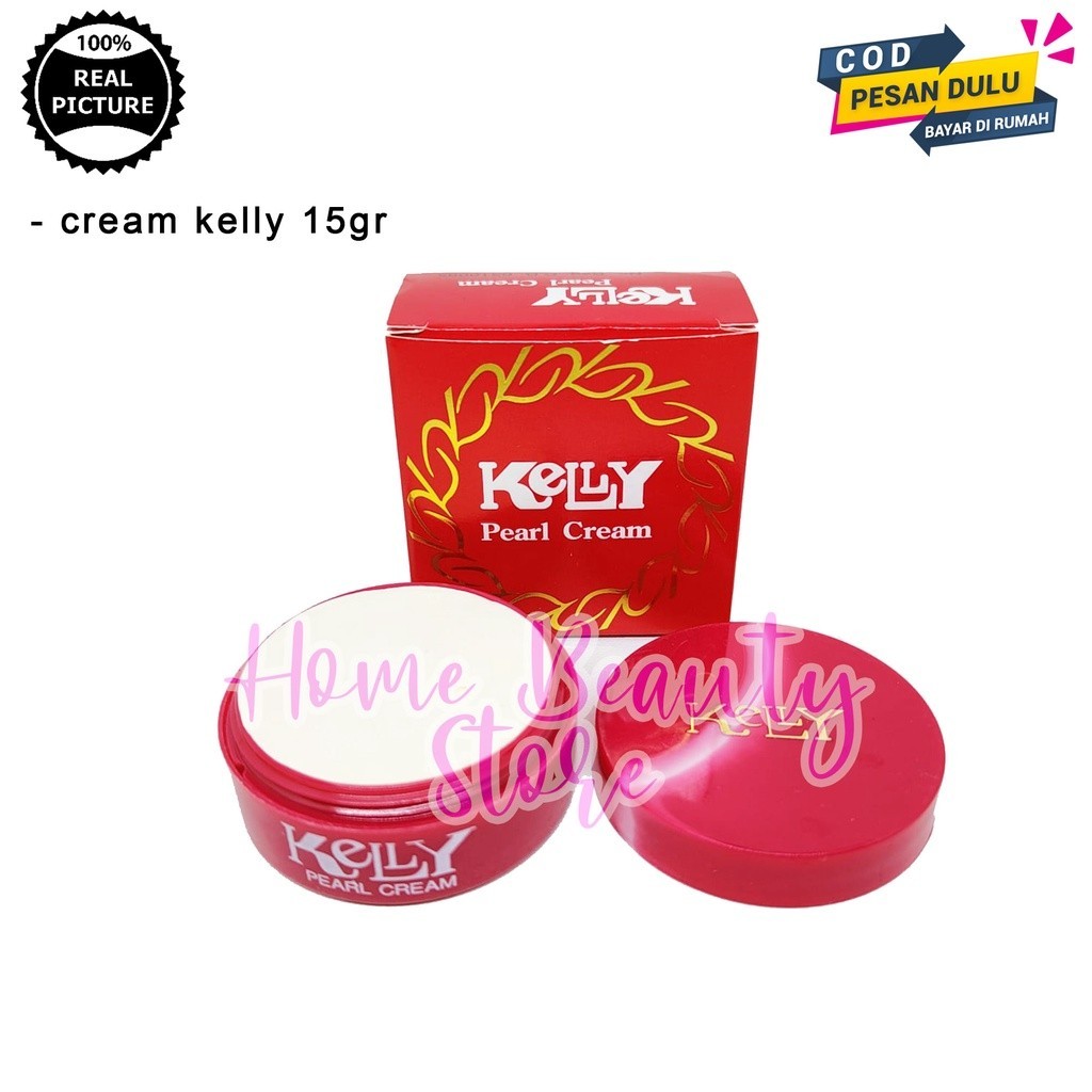 Jual kelly Cream Pearl 15gr ( Cream Kelly Original BPOM ) | Shopee ...