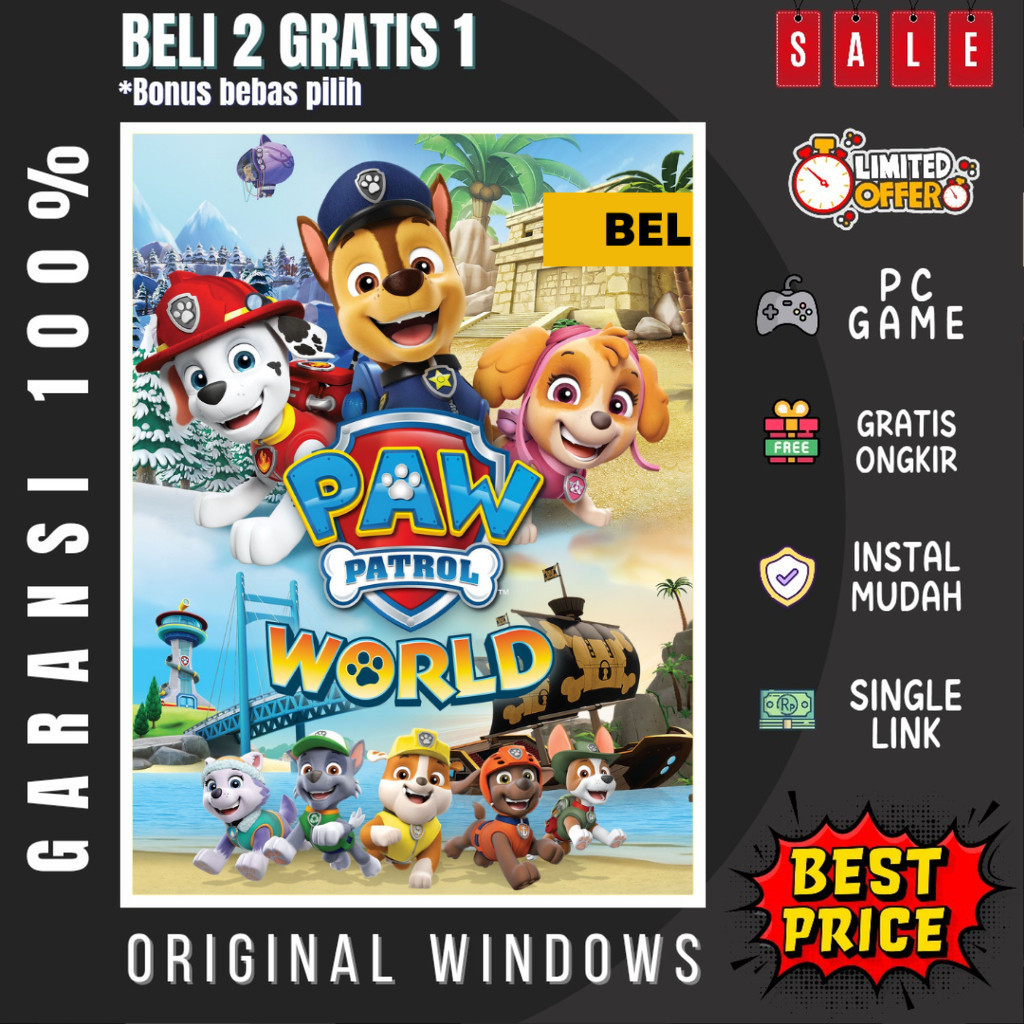 Jual PAW PATROL WORLD - GAME PC - GAME LAPTOP - PC GAMES - BELI 2 ...