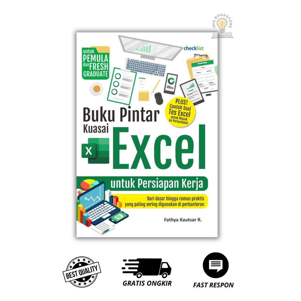 Jual Buku Buku Pintar Kuasai Excel Untuk Persiapan Kerja - Checklist ...