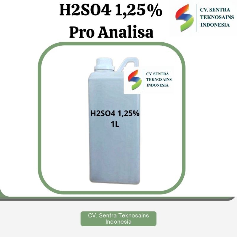 Jual H2SO4 1,25% PA (500ml / 1L) | Shopee Indonesia