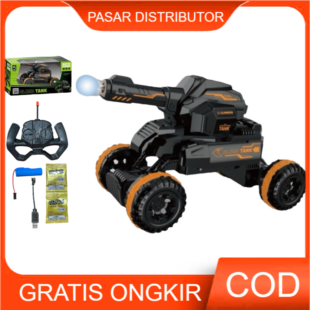 Jual Mainan Anak RC CLIMB TANK WATER BOMBS 222-895 Mainan Remote ...