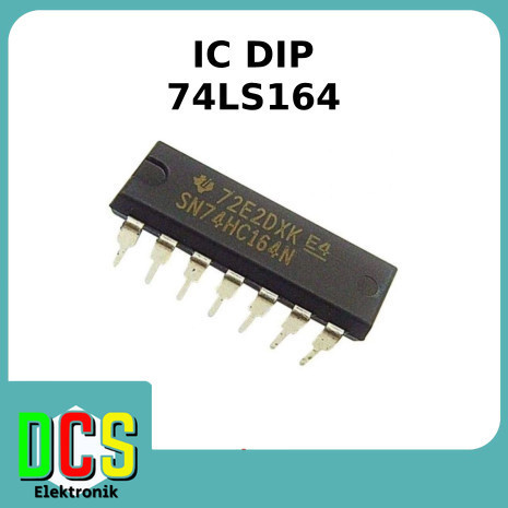 Jual IC 74LS164 74HC164 DIP 8 bit serial to parallel shift register | Shopee Indonesia