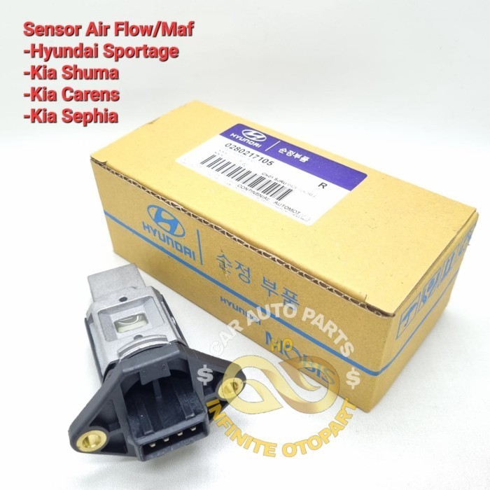 Jual SENSOR AIRFLOW MAF HYUNDAI SPORTAGE KIA SHUMA KIA CARENS KIA ...