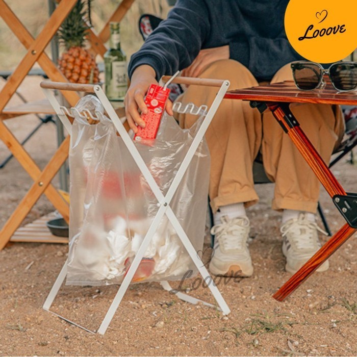 Jual Rak Sampah & Rak Barang Serbaguna – Folding Rack Portable Outdoor ...