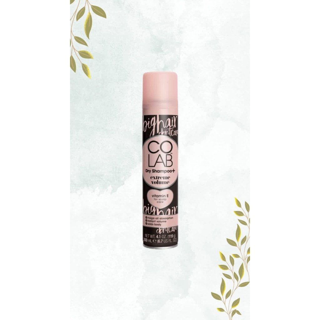 Jual Colab dry shampoo volume 119gr | Shopee Indonesia