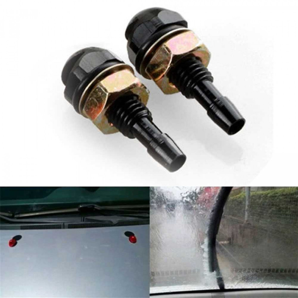 Jual Nozzle Air Wiper Kaca Mobil Aluminium 2 PCS | Shopee Indonesia
