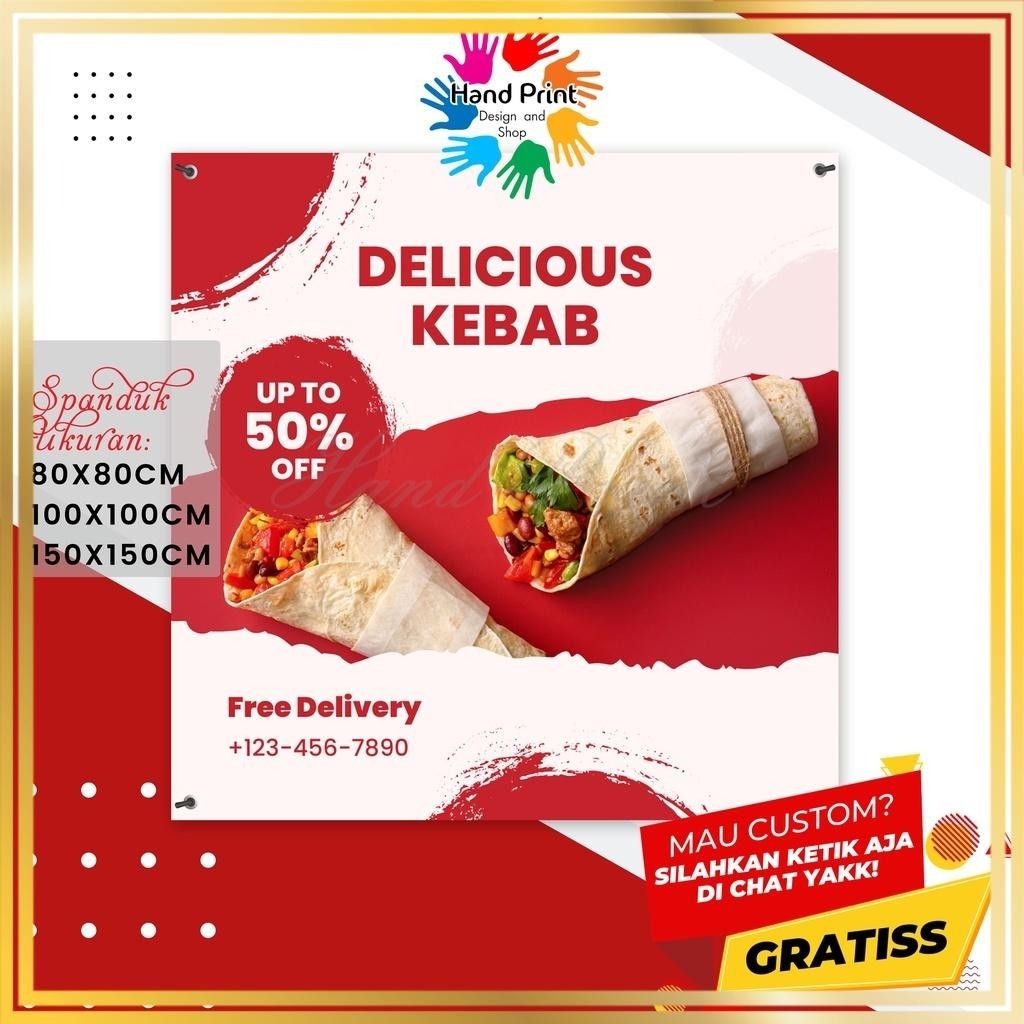 Jual SPANDUK / BANNER Jualan Kebab Turki Promo Kebab C MMT Spanduk ...