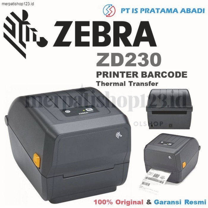 Jual PRINTER BARCODE ZEBRA ZD-230 / ZD230 ORIGINAL Garansi Resmi 1 ...