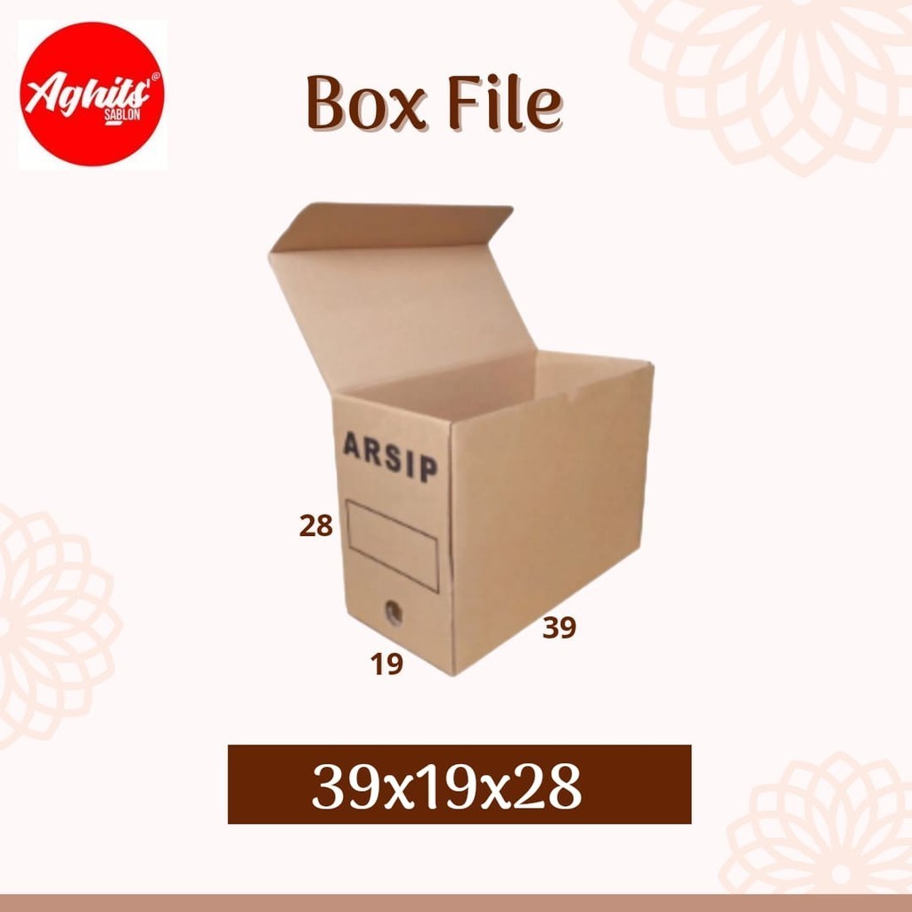 Jual Box File Arsip 39x19x28cm | Shopee Indonesia