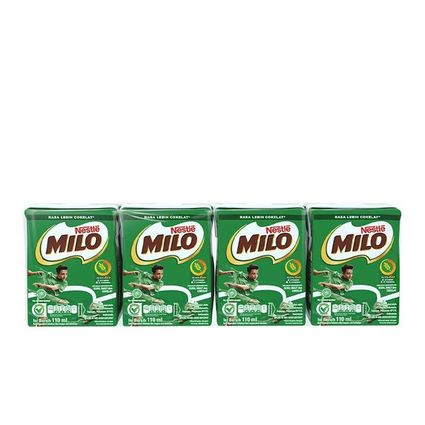 Jual Susu Milo ACTIVE GO UHT 4*110ML | Shopee Indonesia
